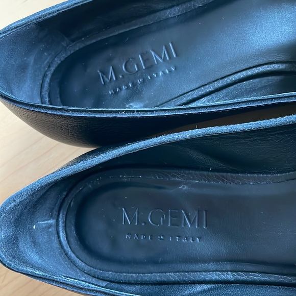 M. Gemi | Shoes | M Gemi Leather Stellato Anello Flats | Poshmark
